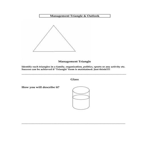 03 management triangle& outlook | PDF