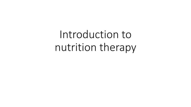 Nutrition Counselling Presentation | PPT | Nutrition | Healthy Living