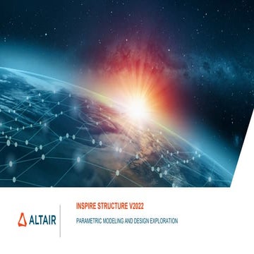 altair ParametricModeling fro design and simulation | PDF