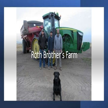 Roth Brother's Farm – New techniques for irrigation water management I ...