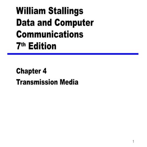 transmission media in data communication | PPT