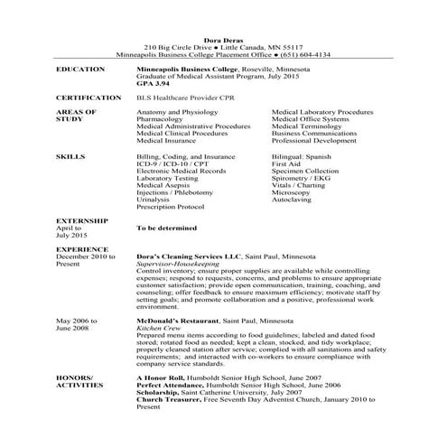 Final Resume | PDF