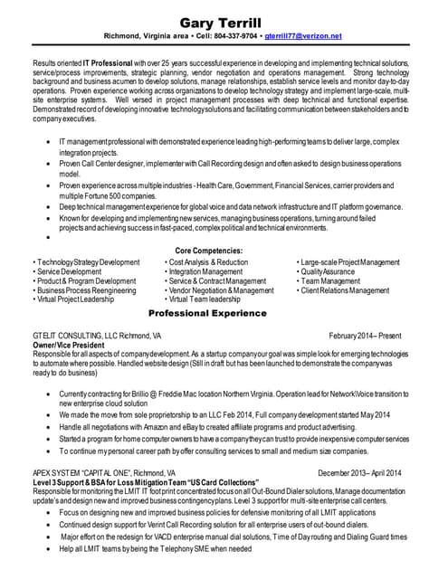 Andy Baker's 2014 Resume V6 | PDF | Sales | Business