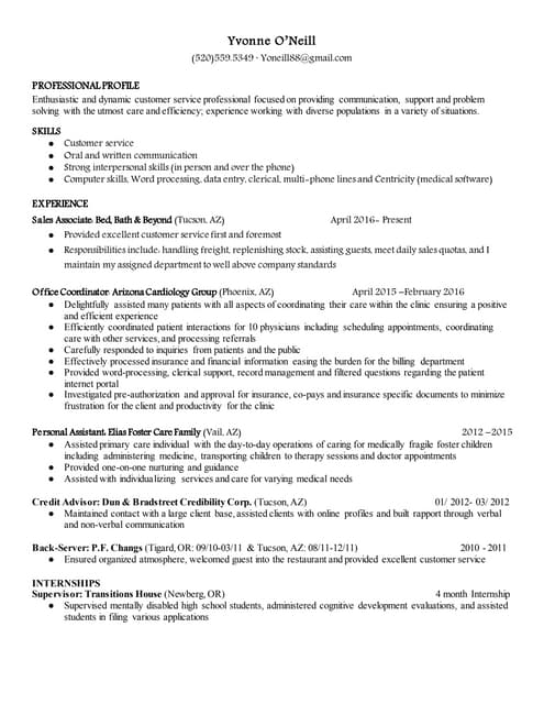 Jen's 2016 updated resume | PDF