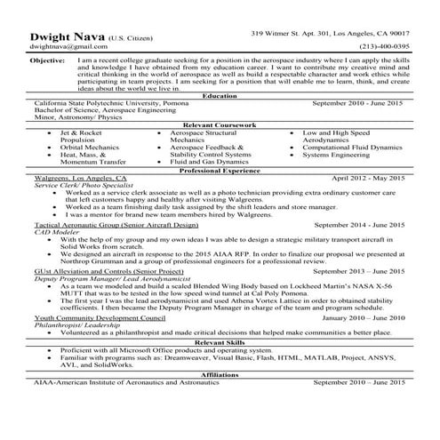 Francisco Davila resume | PDF