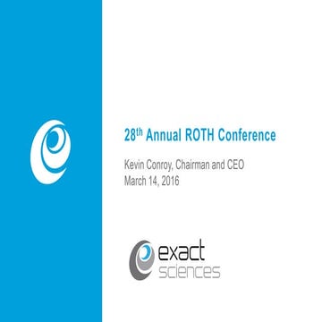 Roth Capital Partners' 28th Annual Roth Conference | PPT