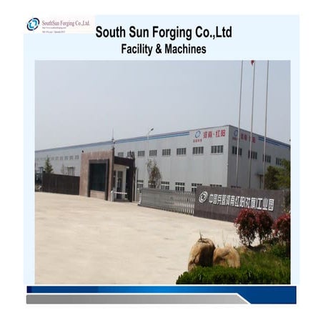 South Sun Facility English-Chinese | PPT