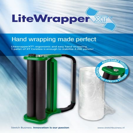 revolutionary hand stretch wrap system | PDF