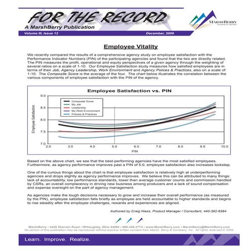 Employee Vitality | PDF
