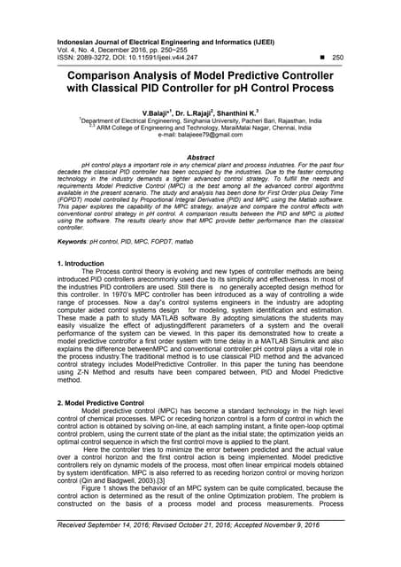 Class 20 effect of kp, ki & kd and pid control mode | PPT