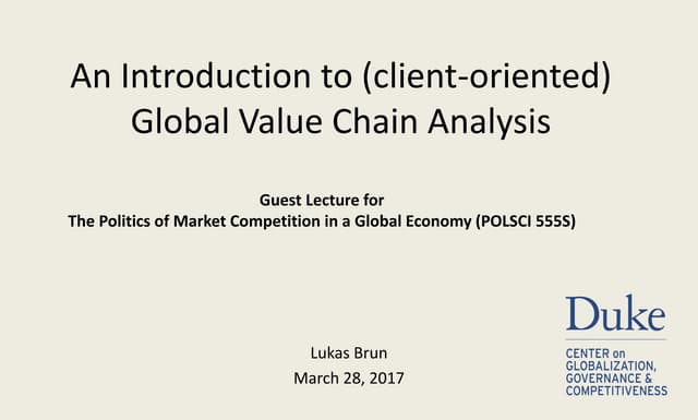 The Coconut Global Value Chain | PDF