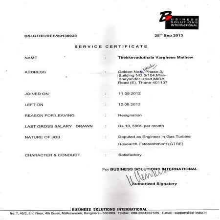 servicecertificate | PDF