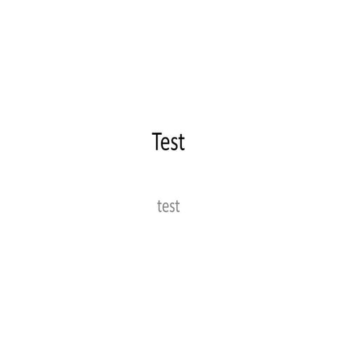 0Test | PPT