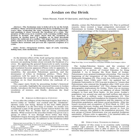 Jordan on the Brink | PDF
