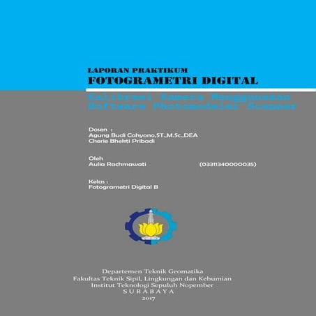 KALIBRASI KAMERA MENGGUNAKAN SOFTWARE PHOTOMODELLER SCANNER | PDF