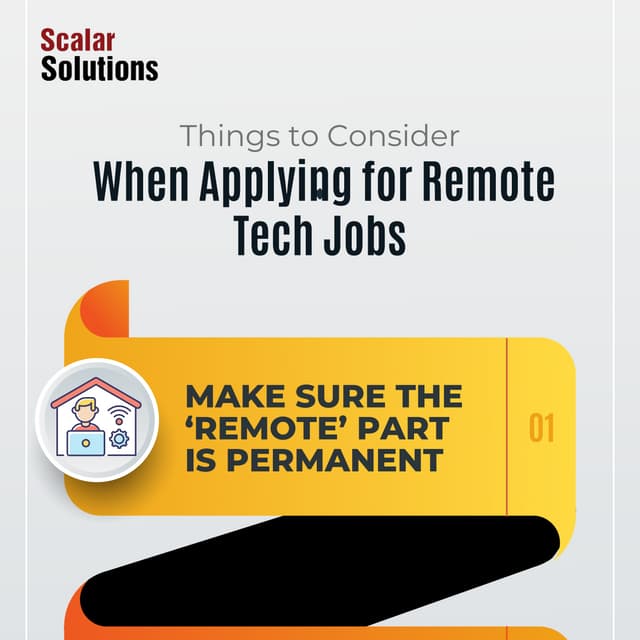 When Applying for Remote Tech Jobs | PDF
