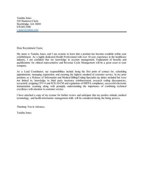 Curry, Shannon Cover Letter | PDF