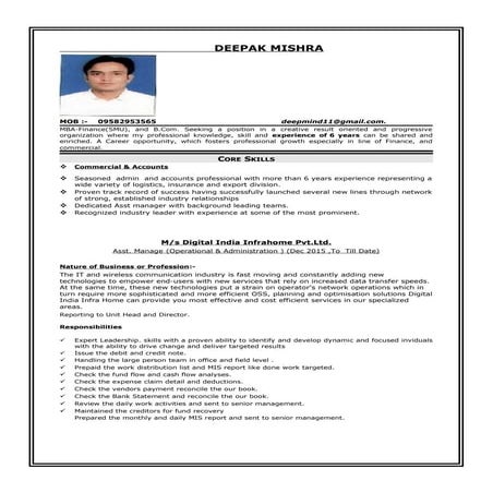 Resume-Dinesh Chand Sharma | DOCX