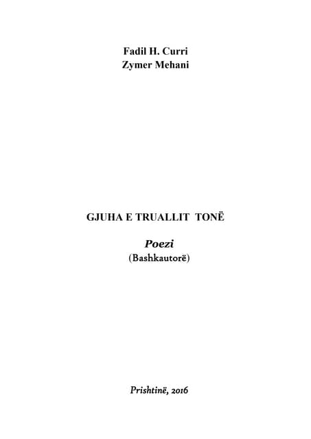 Biografia e autorit zymer mehani | PDF