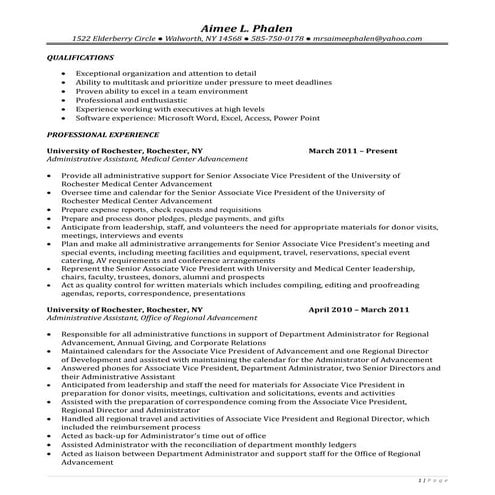 Aimee Phalen Resume1 | DOC