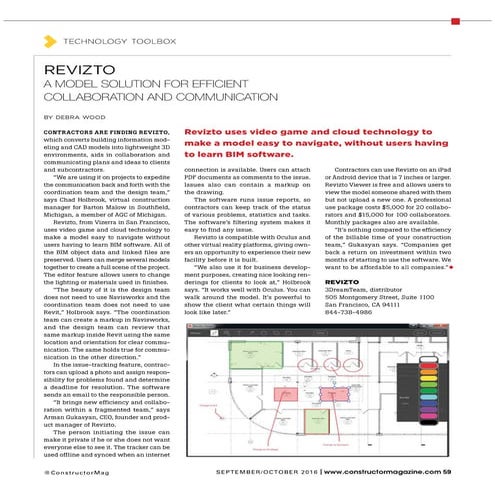 Revizto Article-Sept2016 | PDF