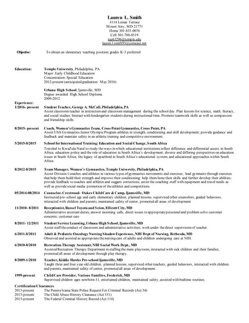 Foreman Joshua CV Resume | PDF