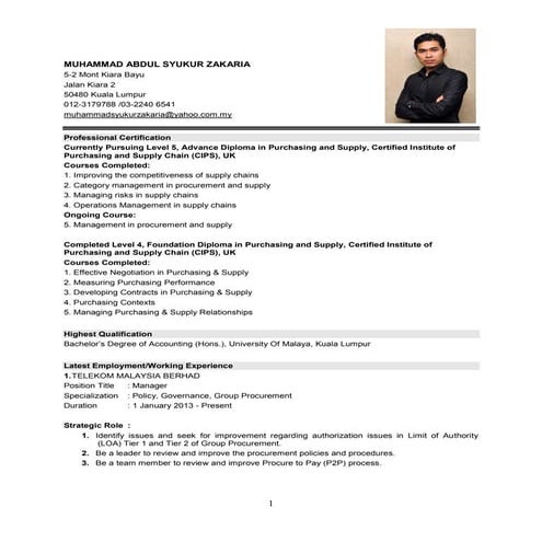 MUHAMMAD ABDUL SYUKUR ZAKARIA 2014 | PDF