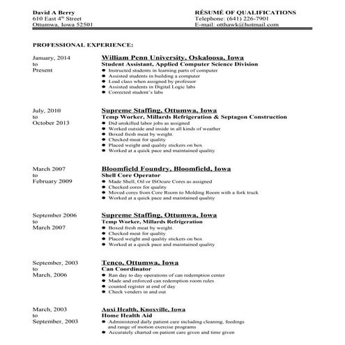 Henry Karpowicz Resume 1-1 | PDF