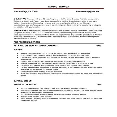 Nikki Resume 2016 | PDF