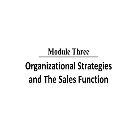 03 6e Sale Management5 module03 | PPT
