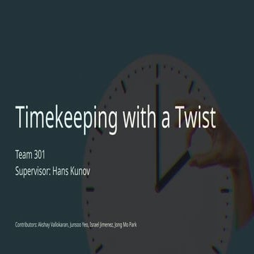 Timekeeping with a twist Oral Presentation.pptx