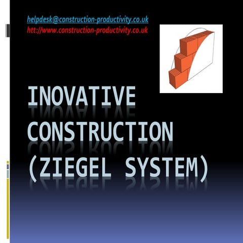 038 innovative construction-ziegel block | PPTX