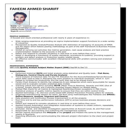 Faheem- CV | PDF