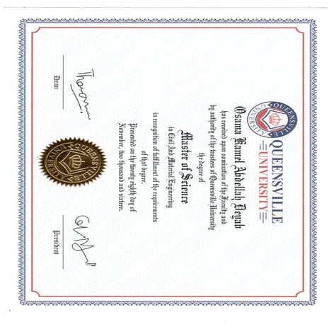 Master Certificate | PDF