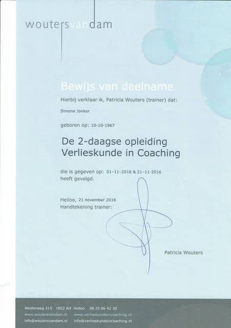 Certificaat Mindfulness_3 | PDF