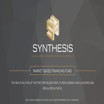 Synthesis Market Based Financing Fund | PPT
