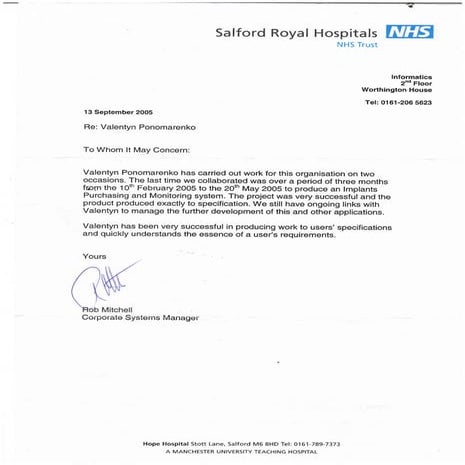 Salford Royal Hospital, UK, NHS - Rob Mitchell - Implants Purchasing ...