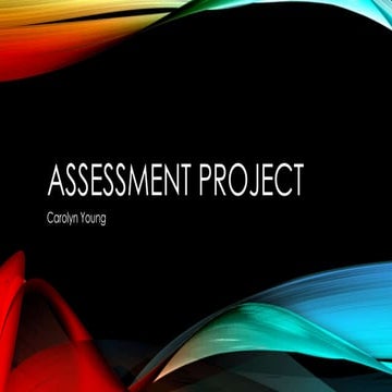 Roberts sample #3 project based assessment | PPTX