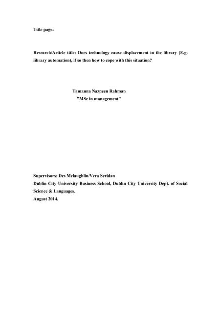 Long and Short of Schedules | PDF