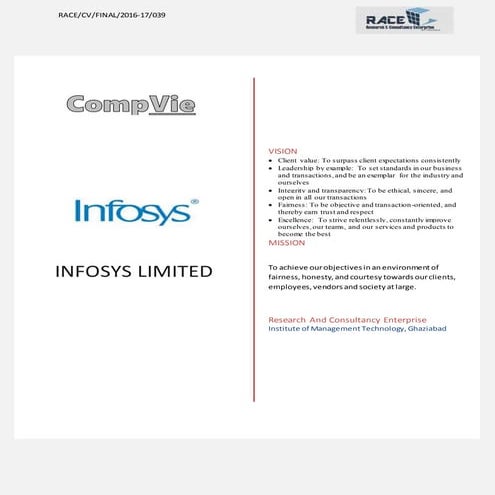 039 infosys | DOCX