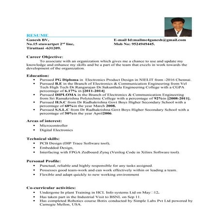 Resume | DOC
