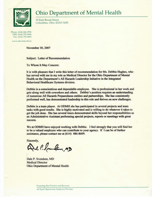 Visa Support Letter | DOC