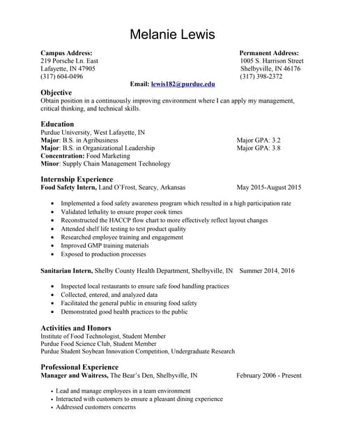 CV Michaela Abigail Callista | PDF