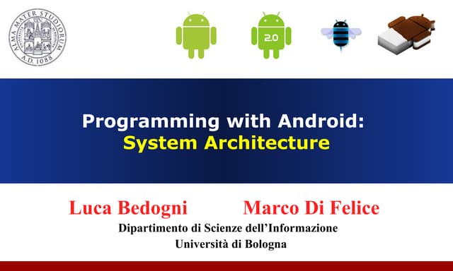 Android Architecture And Additional Components Ppt