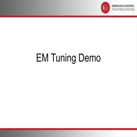 Oracle 10g Performance: chapter 03a oem demo | PPT | Databases | Computer Software and Applications