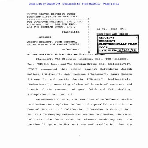 Denial of Motion for Reconsideration | PDF