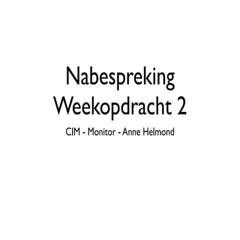 Werkgroepen Digitale Media #5 | PDF