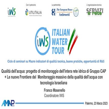 IWS Italian Water Tour 23 marzo 2023, Palermo | Franco Masenello | PDF