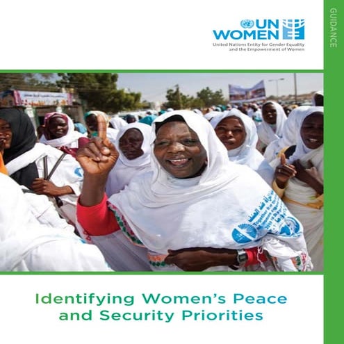 WOMEN PEACE AND SECURITY | PDF