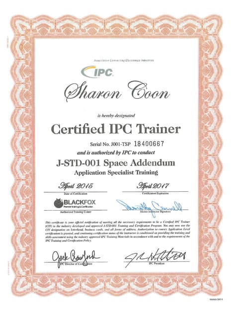 IPC 620-B SPACE | PDF